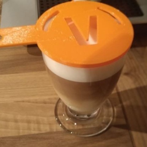 Download free STL file vbuck cappuccino stencil • 3D printable object ...