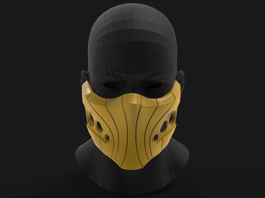 STL file Urban Ninja mask・Model to download and 3D print・Cults