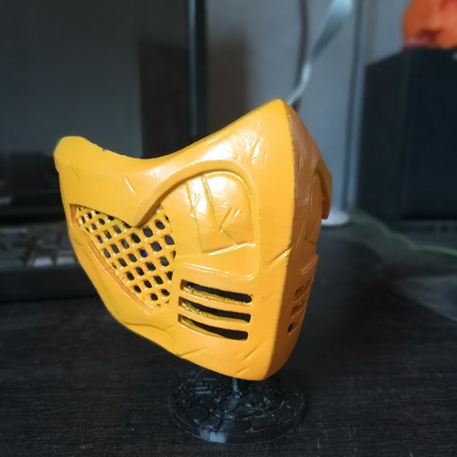 Download STL file Scorpion Mask (covid19) • 3D print design ・ Cults