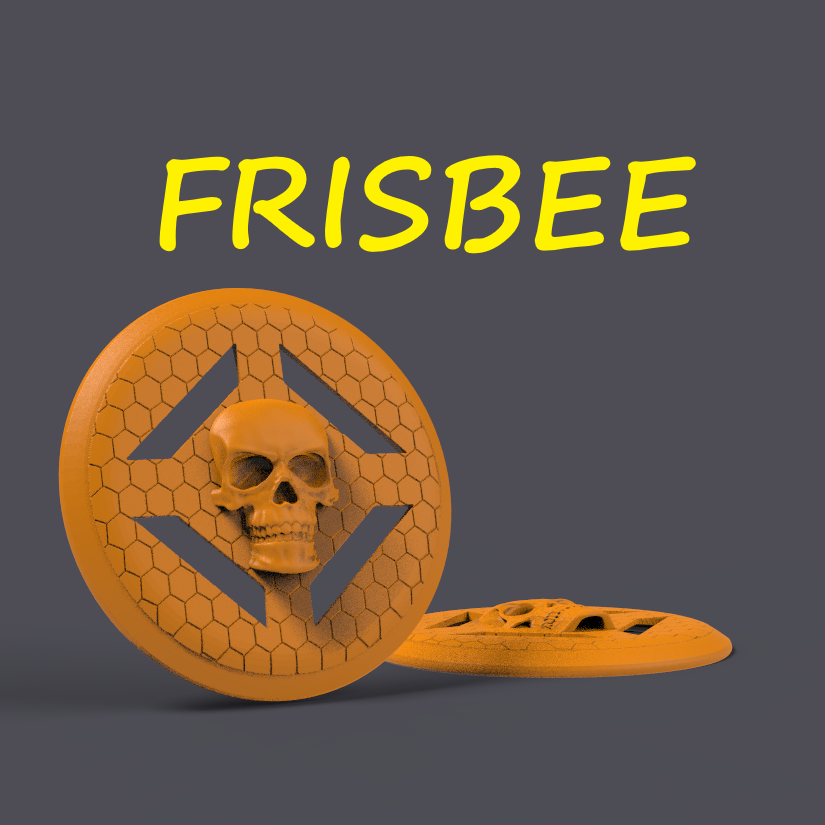 Free STL file FRISBEE・Object to download and to 3D print・Cults