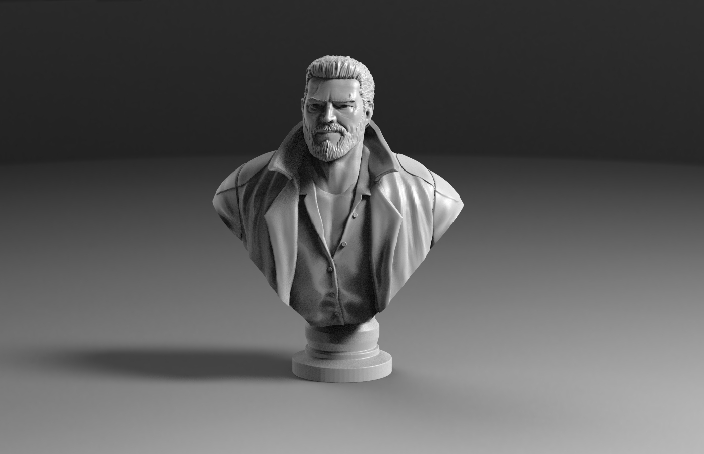 STL file Billy Butcher Bust・3D printer model to download・Cults