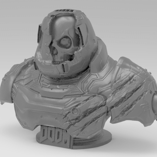 Download STL DOOM SLAYER ・ Cults
