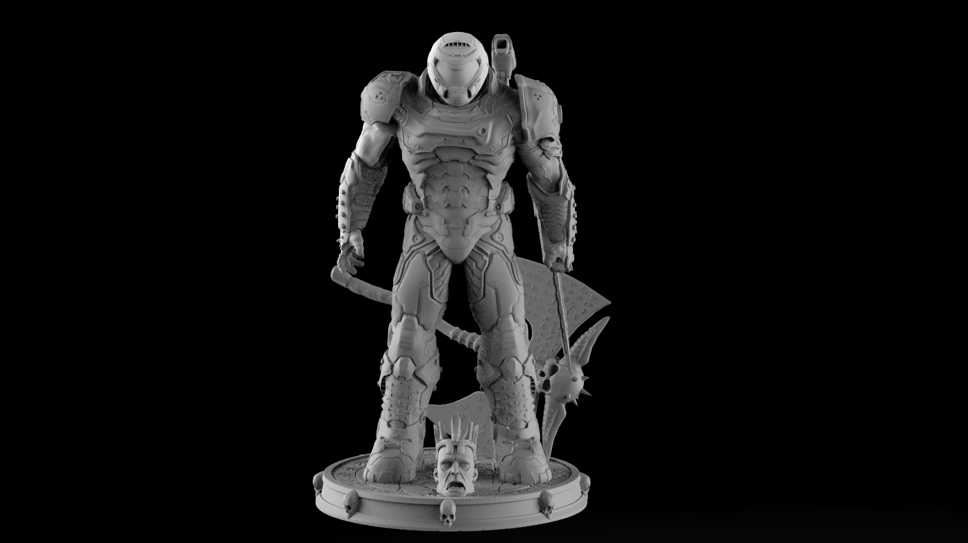 3D file Doom Eternal Figure Collection・3D print design to download・Cults
