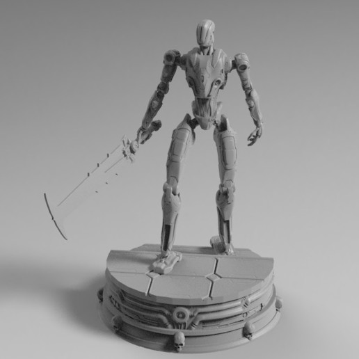 Download STL file Samuel Hayden (DOOM ETERNAL) • Object to 3D print ・ Cults