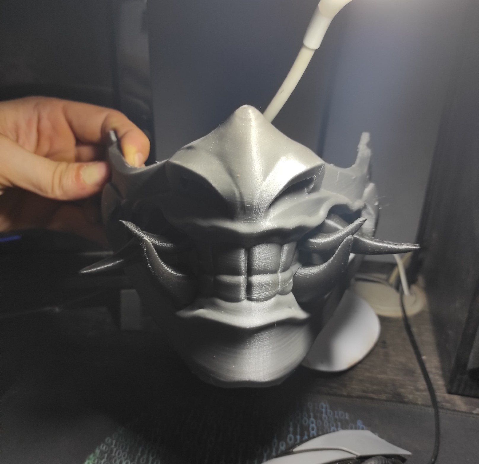 3D printable SAMURAI MASK (COVID19) • made with Jguarora a3s・Cults