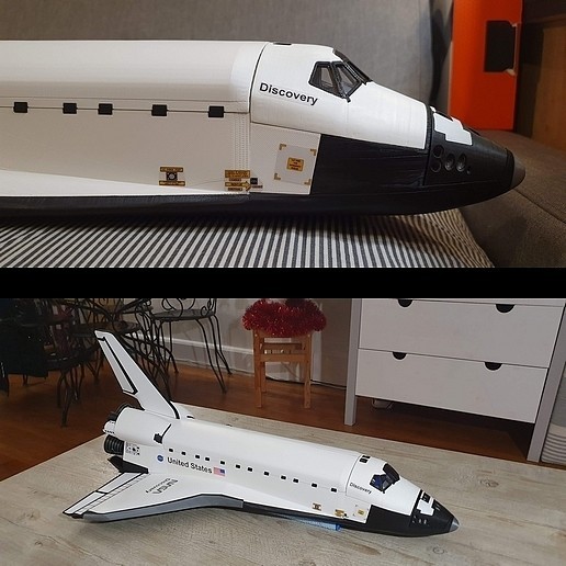 3D printed space shuttle STS31 hubble discovery pack 3/3 ・ Cults