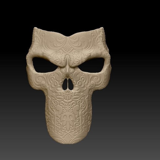 Download STL file MASK SKULL • 3D printing design ・ Cults