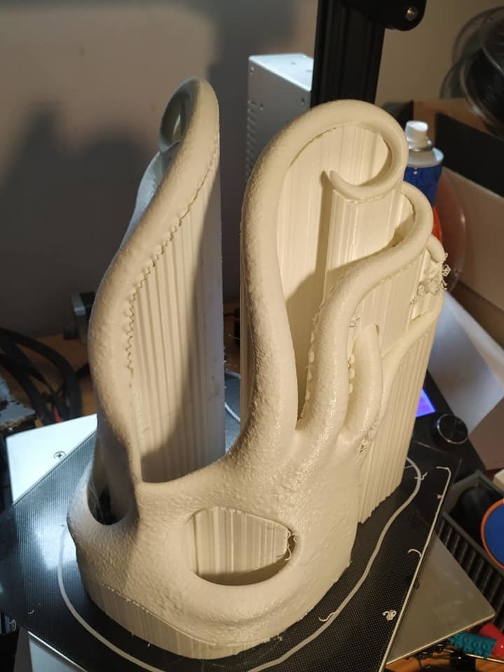 STL file Cthulhu mask Lovecraft・3D printable design to download・Cults