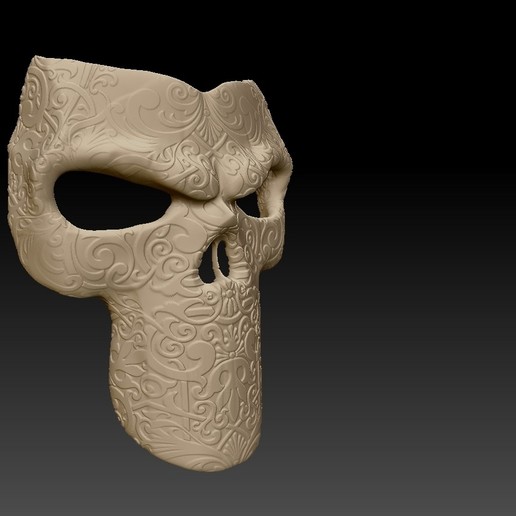 Download STL file MASK SKULL • 3D printing design ・ Cults