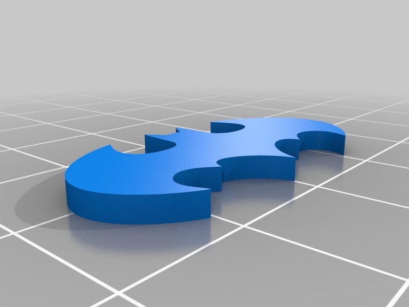 Free STL file Batman Logo - DC Comics 👾・3D printable object to download ...