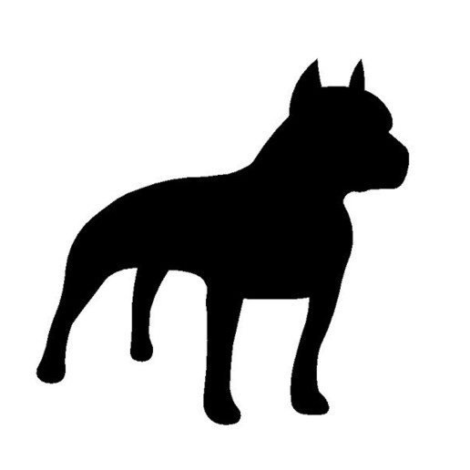 Download free STL file 2D Dog • 3D printing template ・ Cults