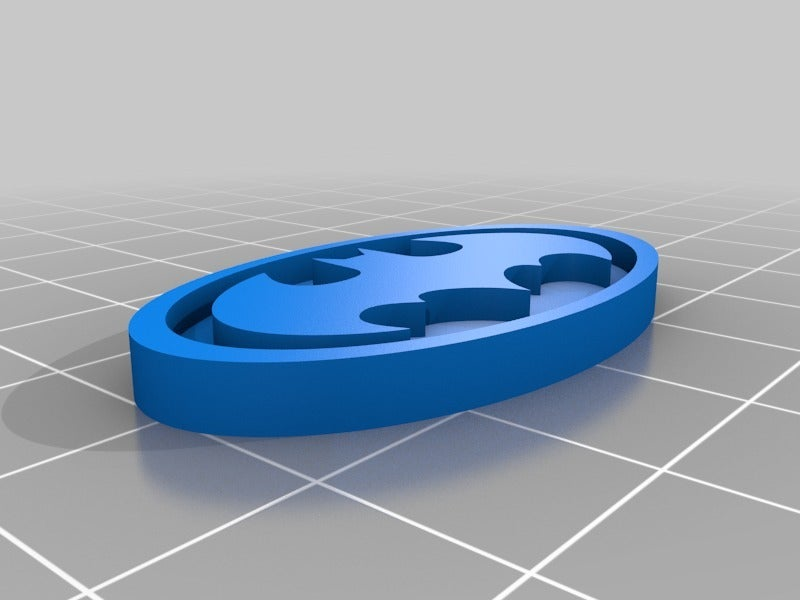 Free STL file Batman Logo - DC Comics 👾・3D printable object to download ...