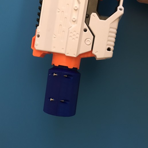 Download OBJ file Nerf rival silencer • 3D printer design ・ Cults