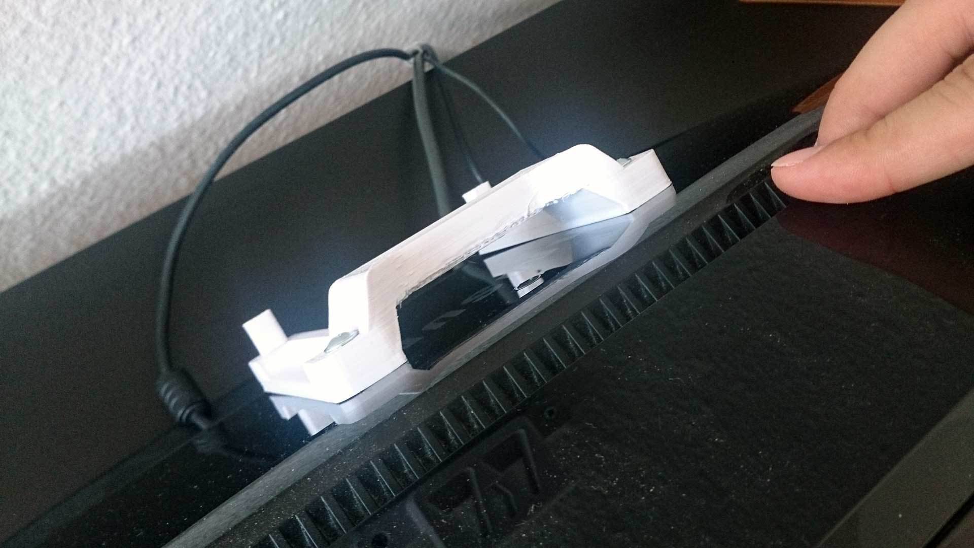 Free STL file Monitor Screen Holder - adjustable 🏢・Template to download ...