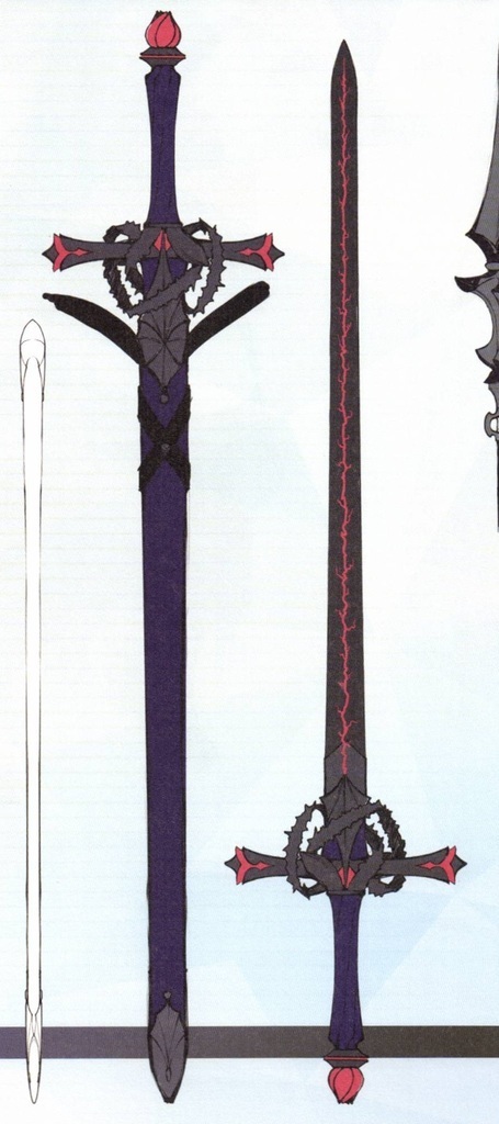 STL file Jeanne alter sword・Model to download and 3D print・Cults