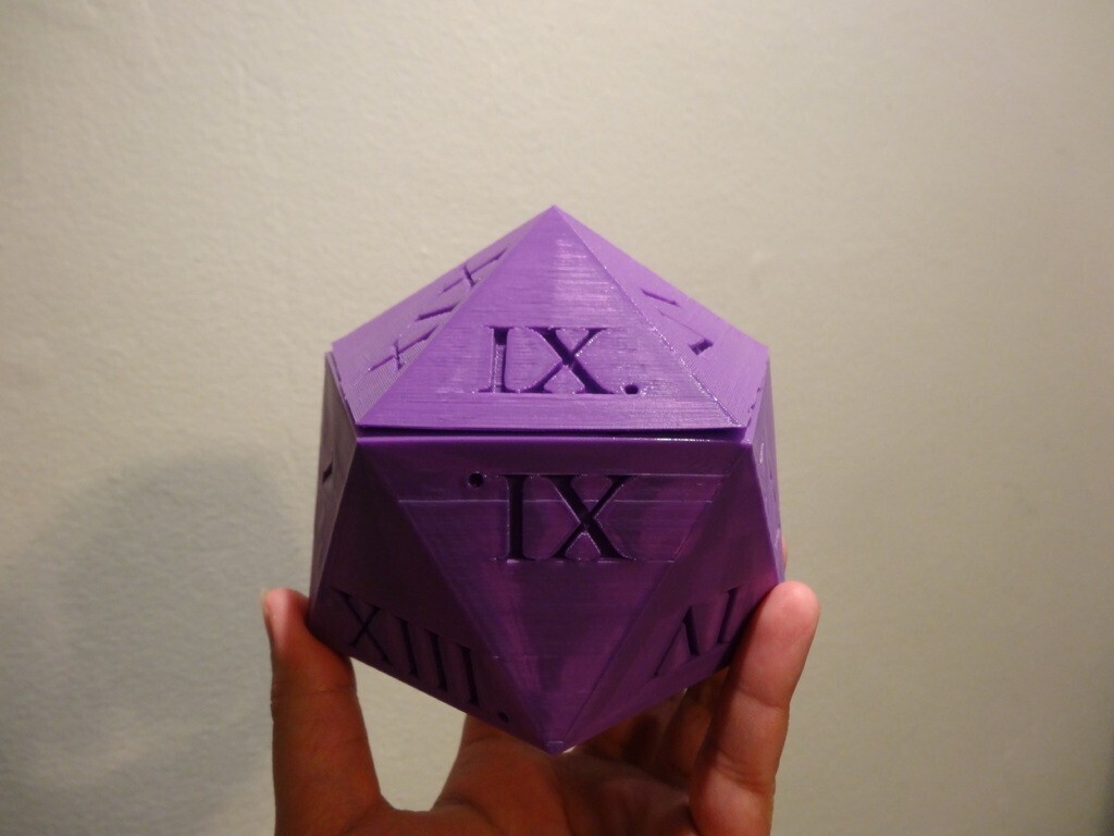 Free STL file 1d20 of Holding 📦・3D printing model to download・Cults