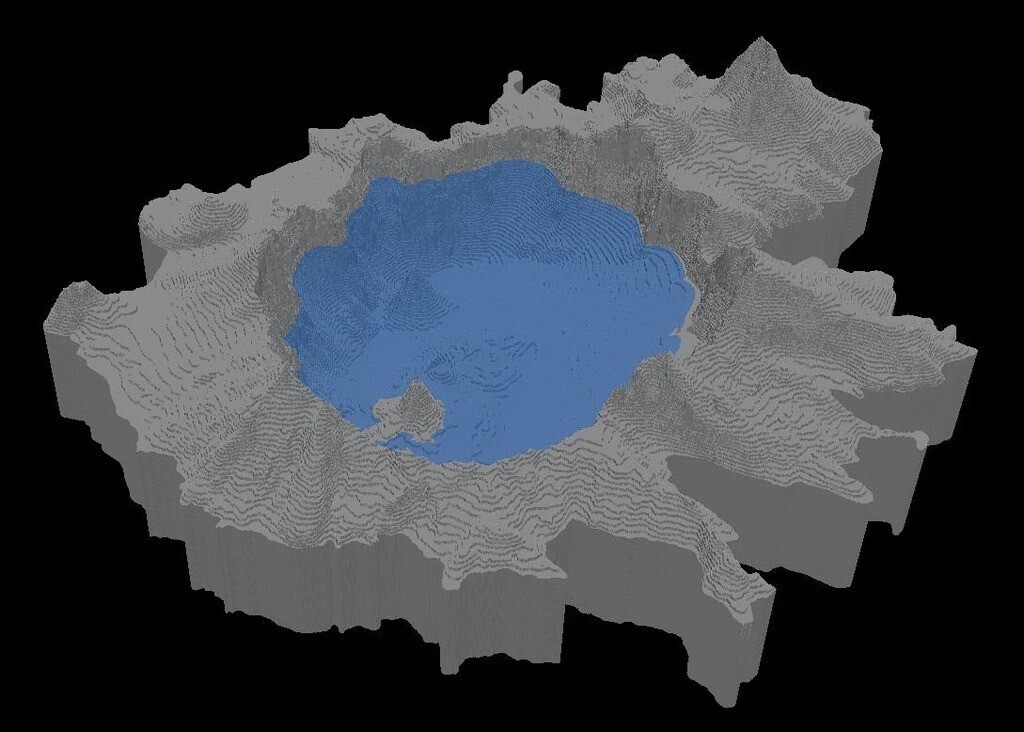 Free STL file Crater Lake・3D print design to download・Cults