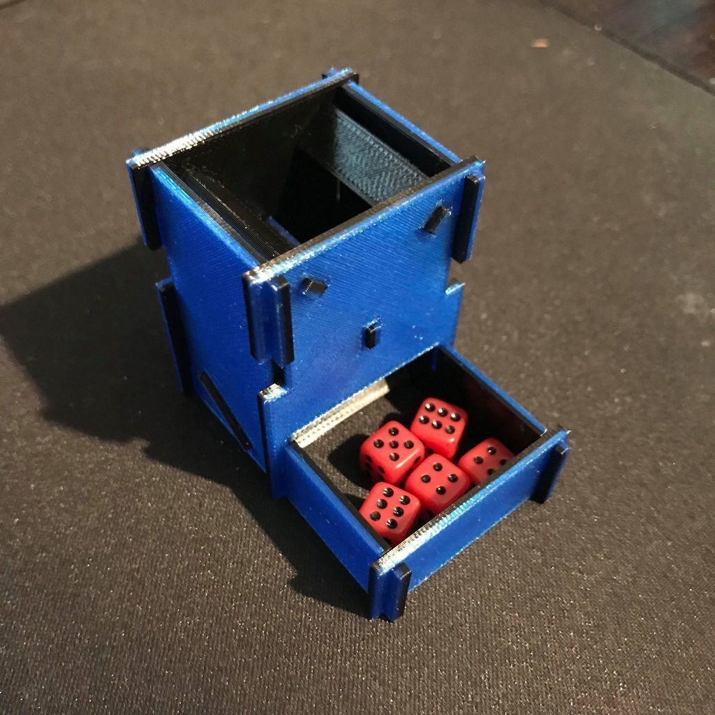Free STL file Mini Dice Tower・3D printer model to download・Cults