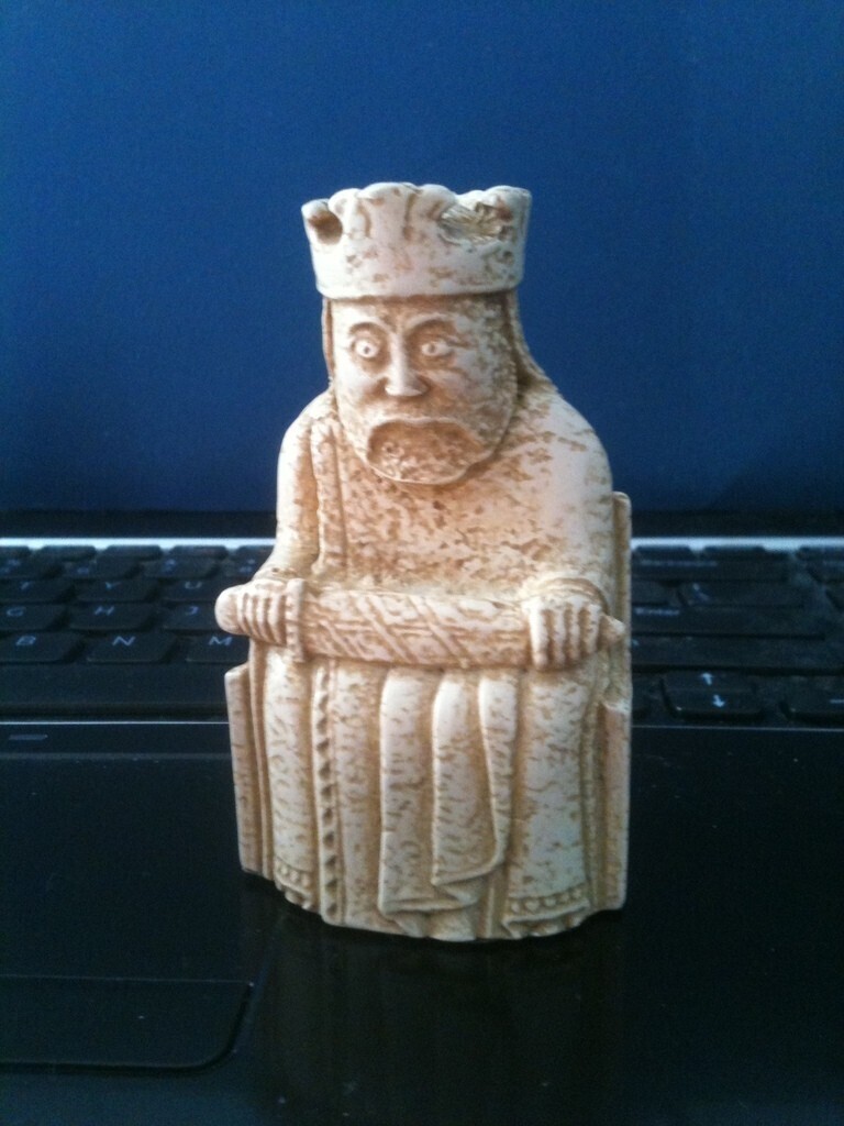 Archivo STL gratis Lewis Chessmen - Rey・Plan para descargar y imprimir ...
