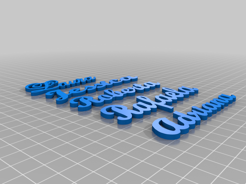 Free 3D file more names 🧞‍♂️・3D printable design to download・Cults