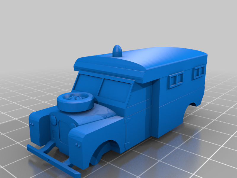Free STL file Land Rover toy・Design to download and 3D print・Cults