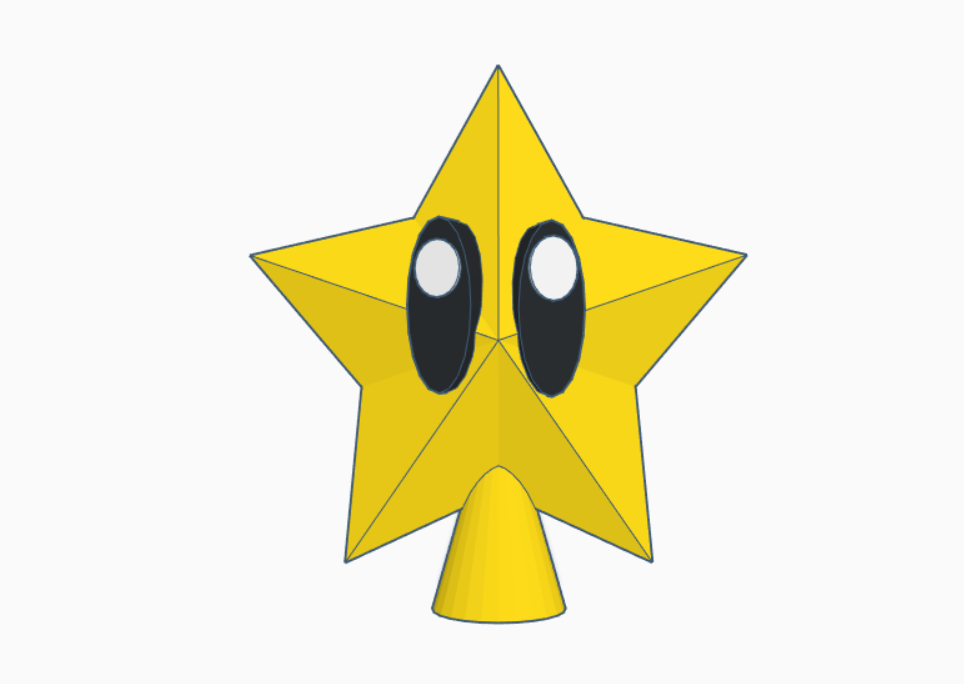 Free STL file Star Mario・Template to download and 3D print・Cults
