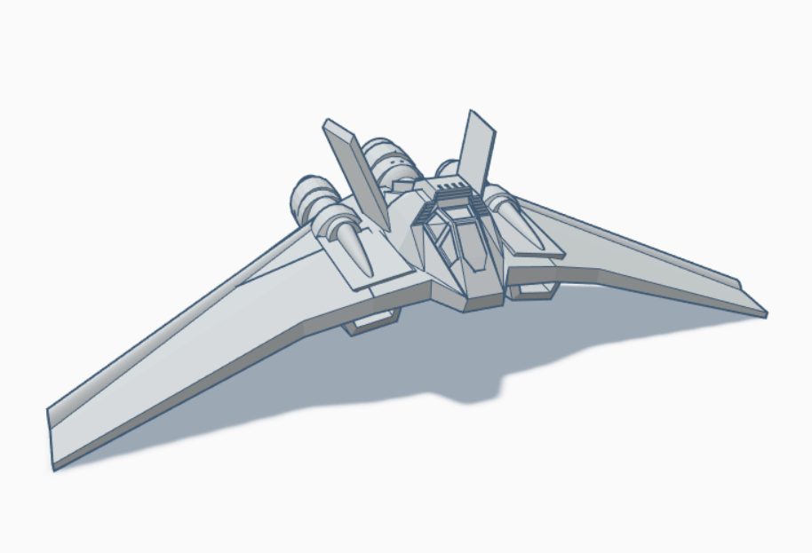 Free STL file Aircraft Stargate Ships F-302 ️・3D printing design to ...