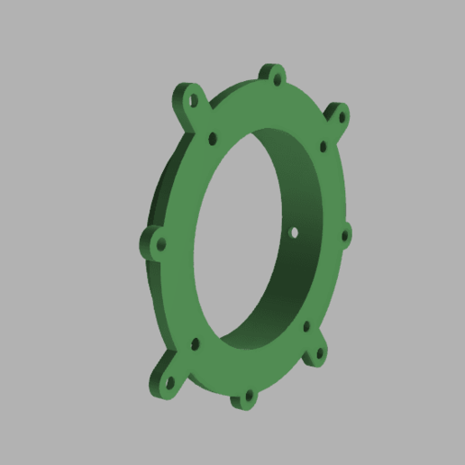 Download free 3D model Passing partition wall support fan box ・ Cults