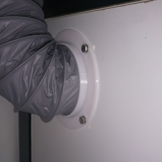 Download free 3D model Passing partition wall support fan box ・ Cults