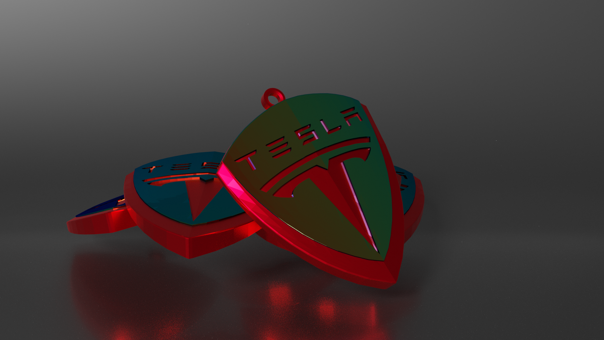 STL file key ring car tesla・3D printing template to download・Cults