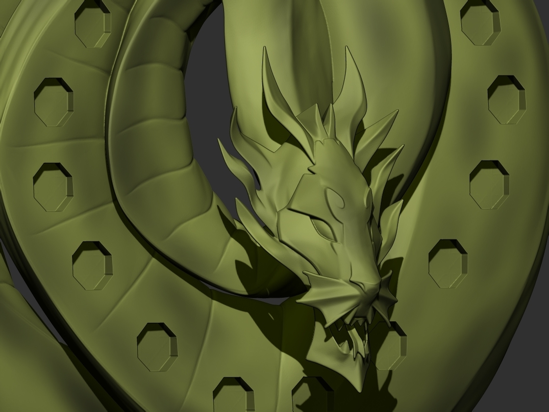 STL file Statue of Shendu for talismans・3D printable model to download ...