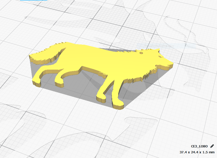 Download free STL file Wolf Key Chain • 3D printing template ・ Cults