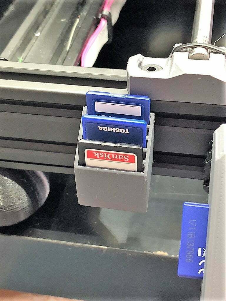 Free STL file SD-Card Holder V-Slot Extrusion・3D print design to ...