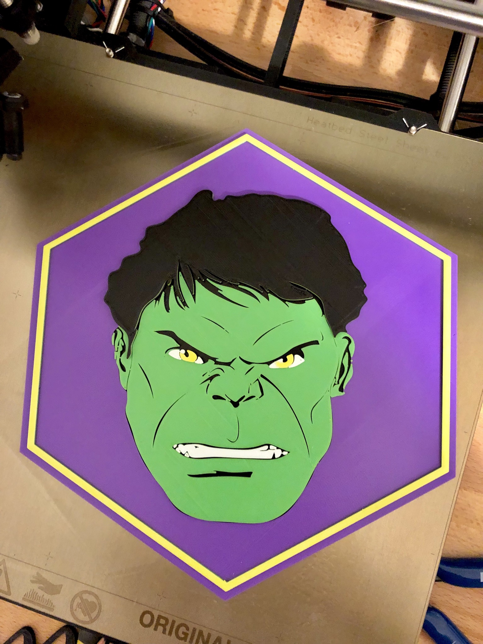 Free STL file HULK PLATE・3D printable model to download・Cults