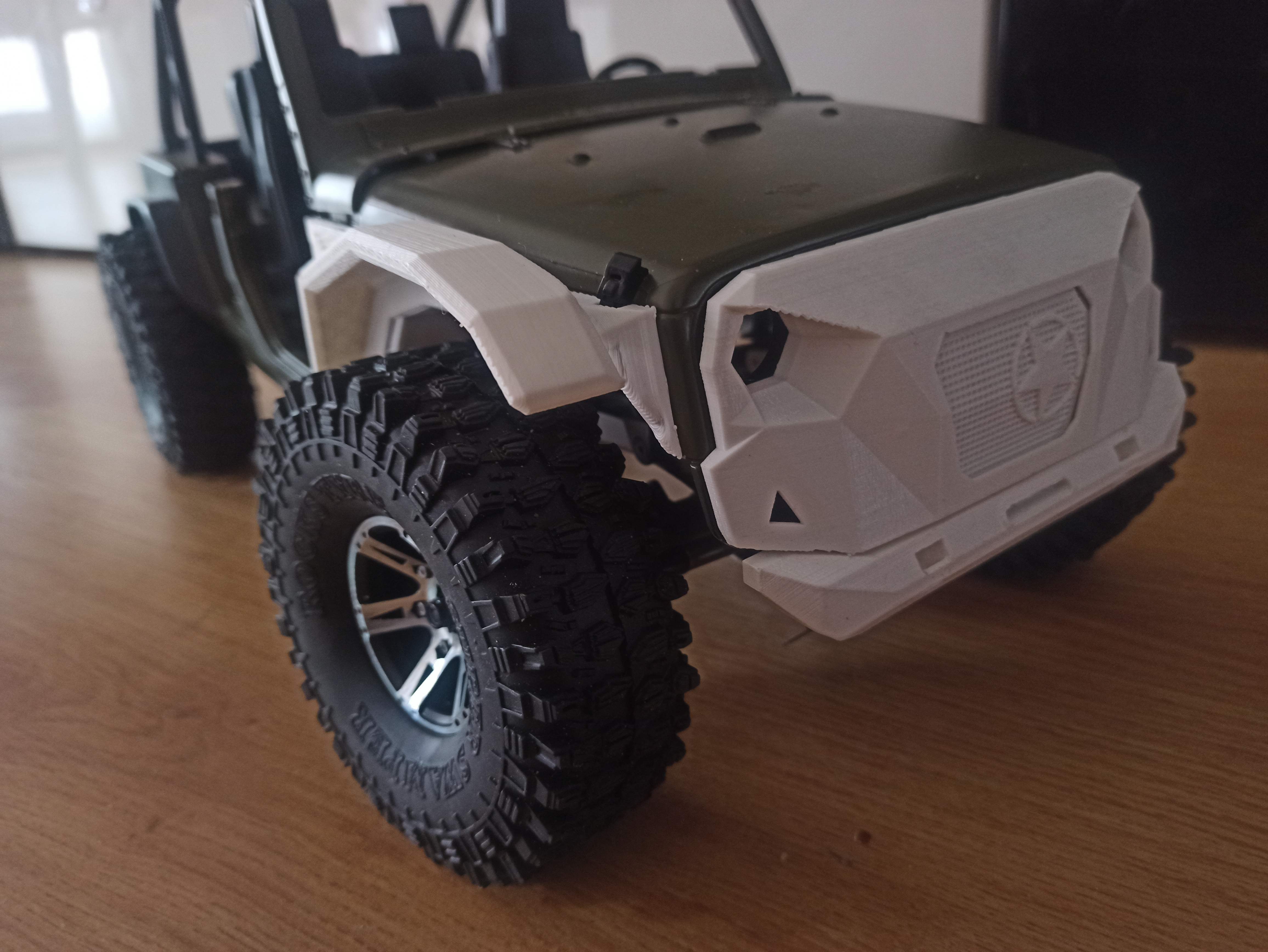 STL file Jeep Grill and Bumper・3D print design to download・Cults
