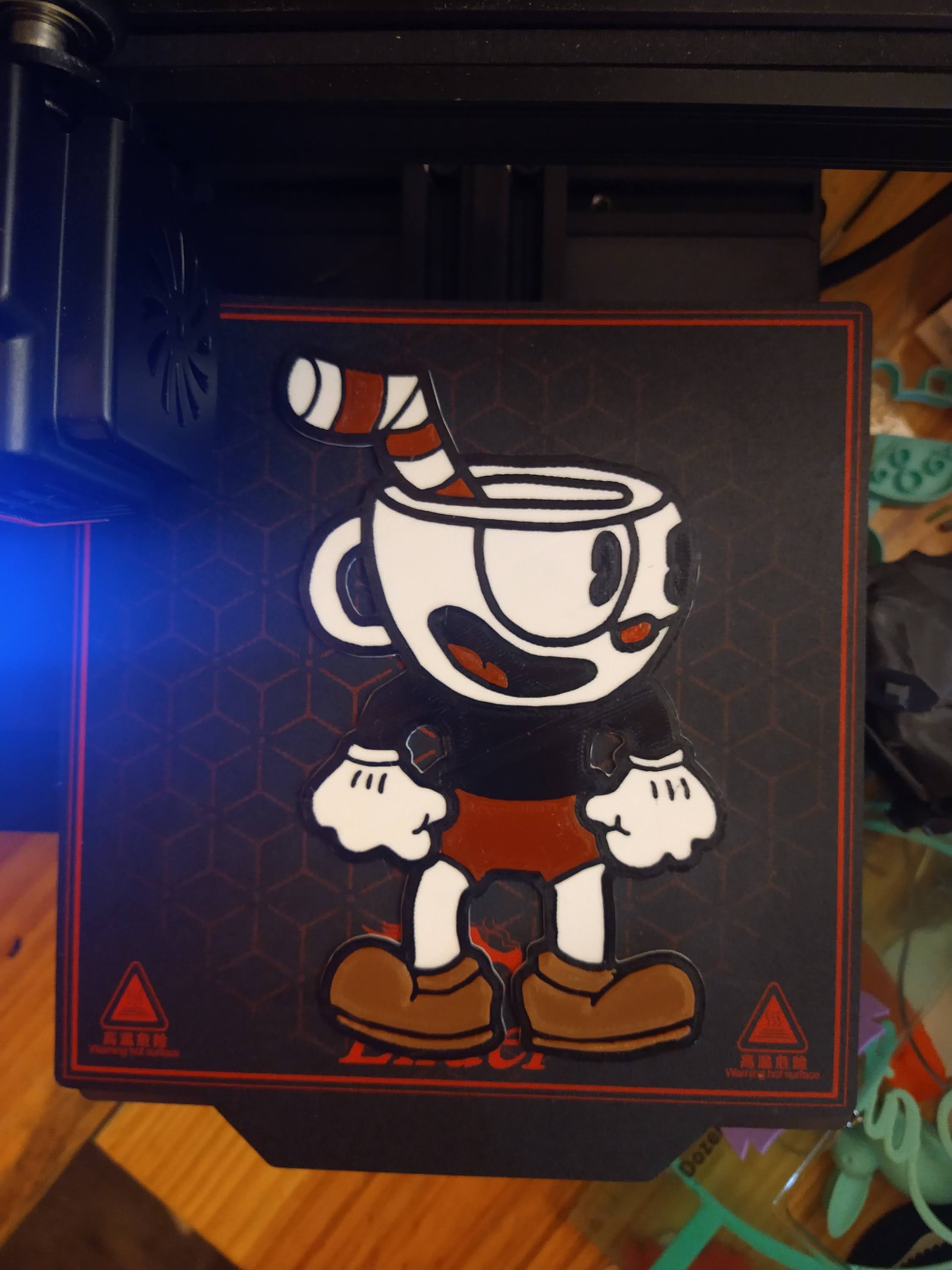 STL file CUPHEAD 2D・3D print design to download・Cults