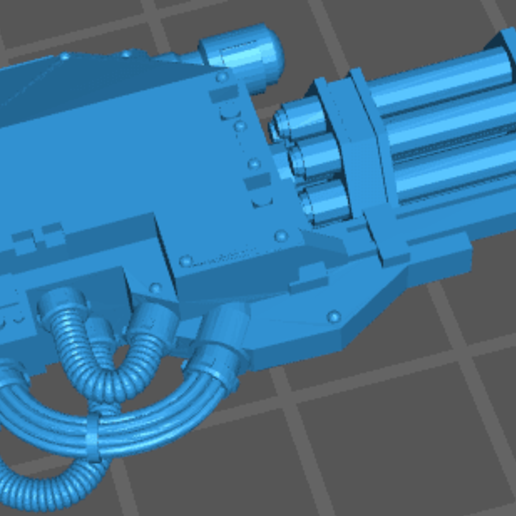 Download free STL file Dread AssaCannon Weapon • Object to 3D print ・ Cults