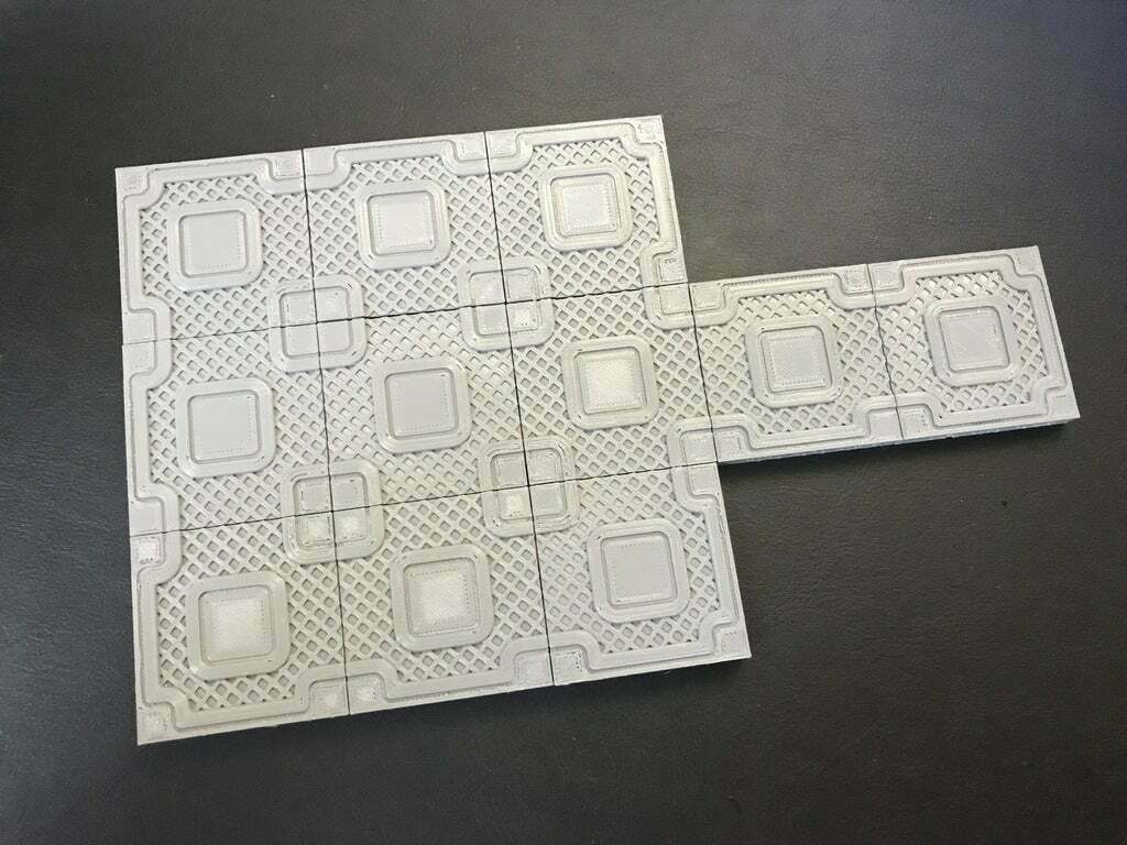 Free STL file Sci-fi / Space Hulk floor tiles (OpenLock) 🛰・Design to ...