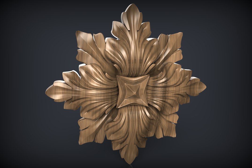 Free STL file Moulding decoration ceiling wall wall house apartment cnc ...