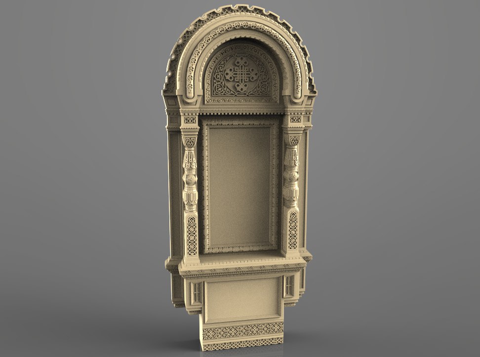 Free STL file Religious frame cnc art router ramka・3D print design to ...