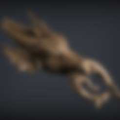 Download free 3D print files amazing dragon face with baby . very ...