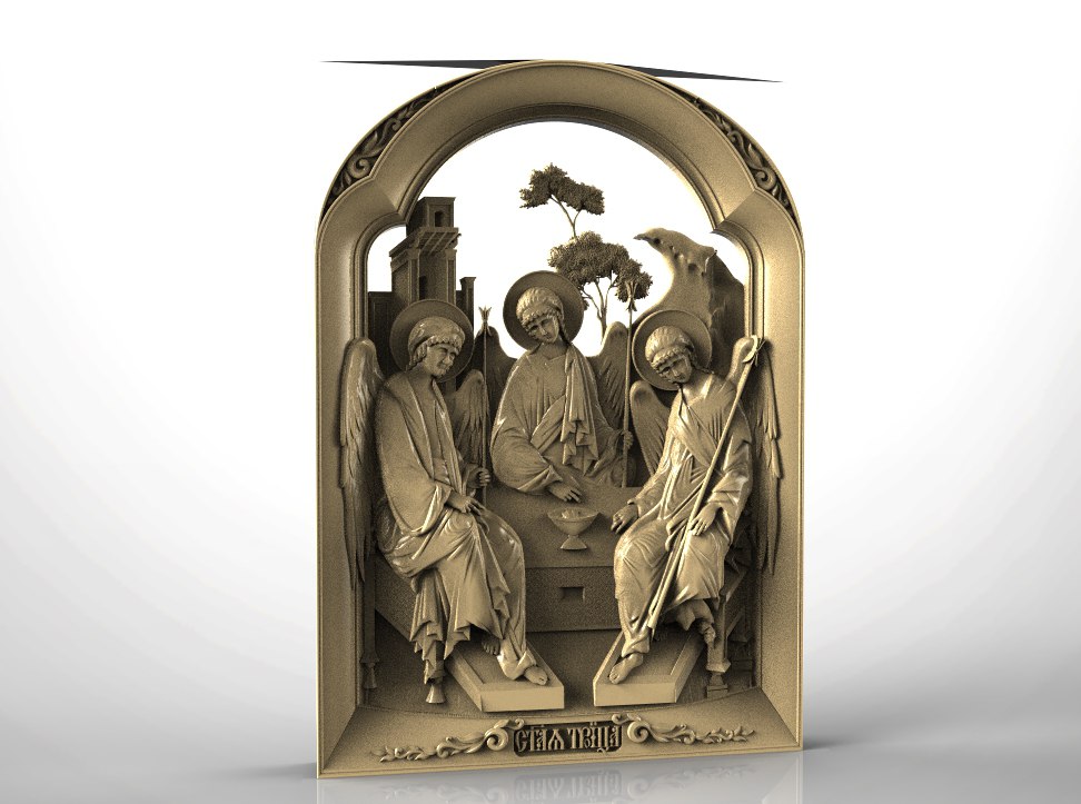 Free STL file Religious icon cnc art 3D model・Model to download and 3D ...