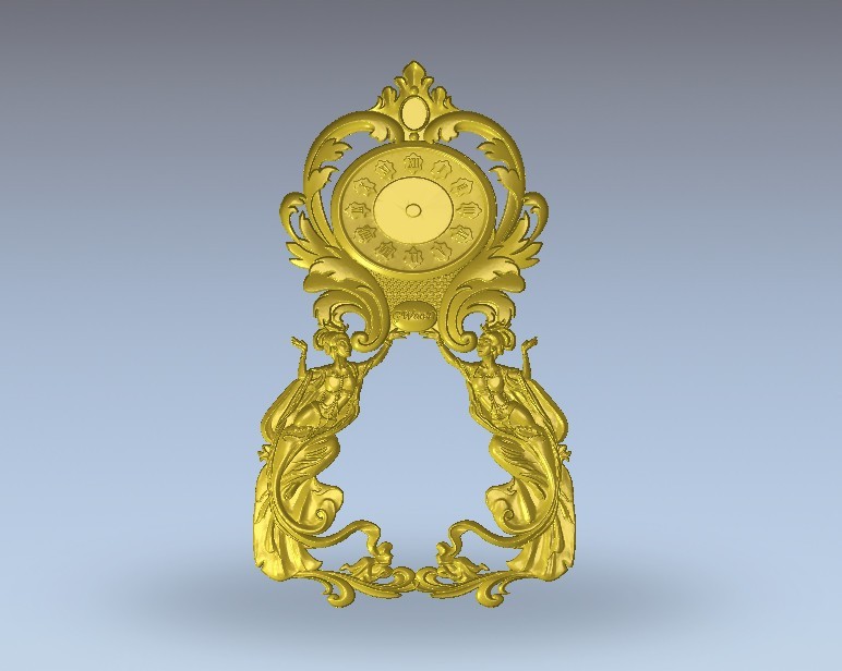 Free STL file vintage clock・Template to download and 3D print・Cults