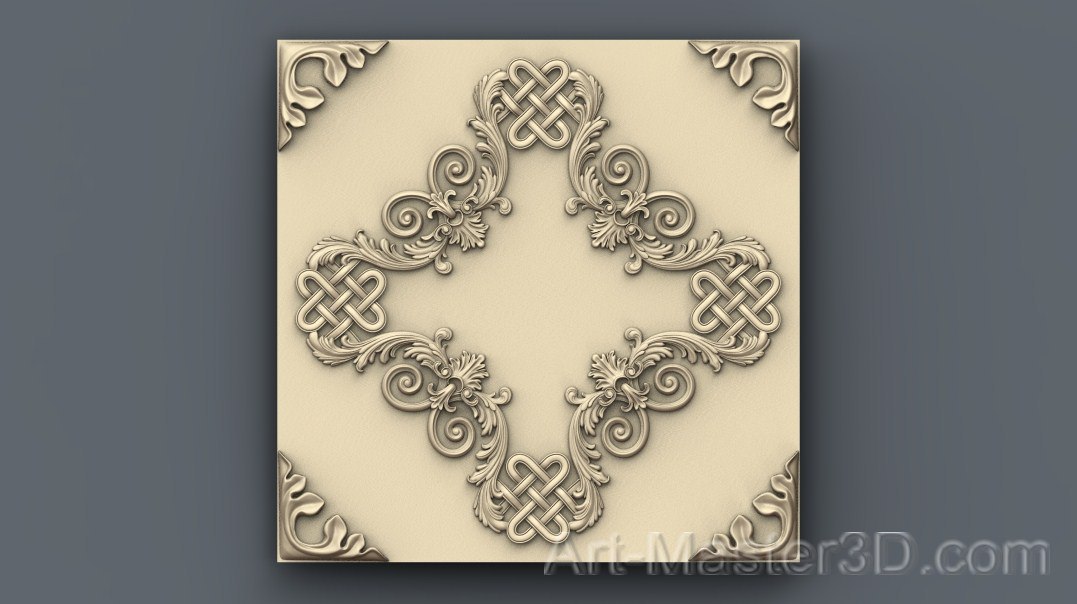 Free STL file Moulding decoration ceiling wall wall house apartment cnc ...
