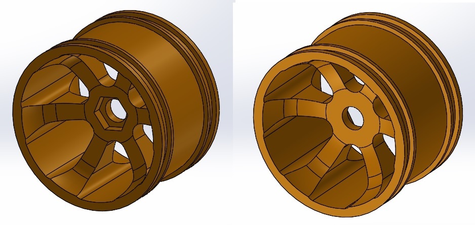 STL file RC wheel 3.5in・3D printer model to download・Cults