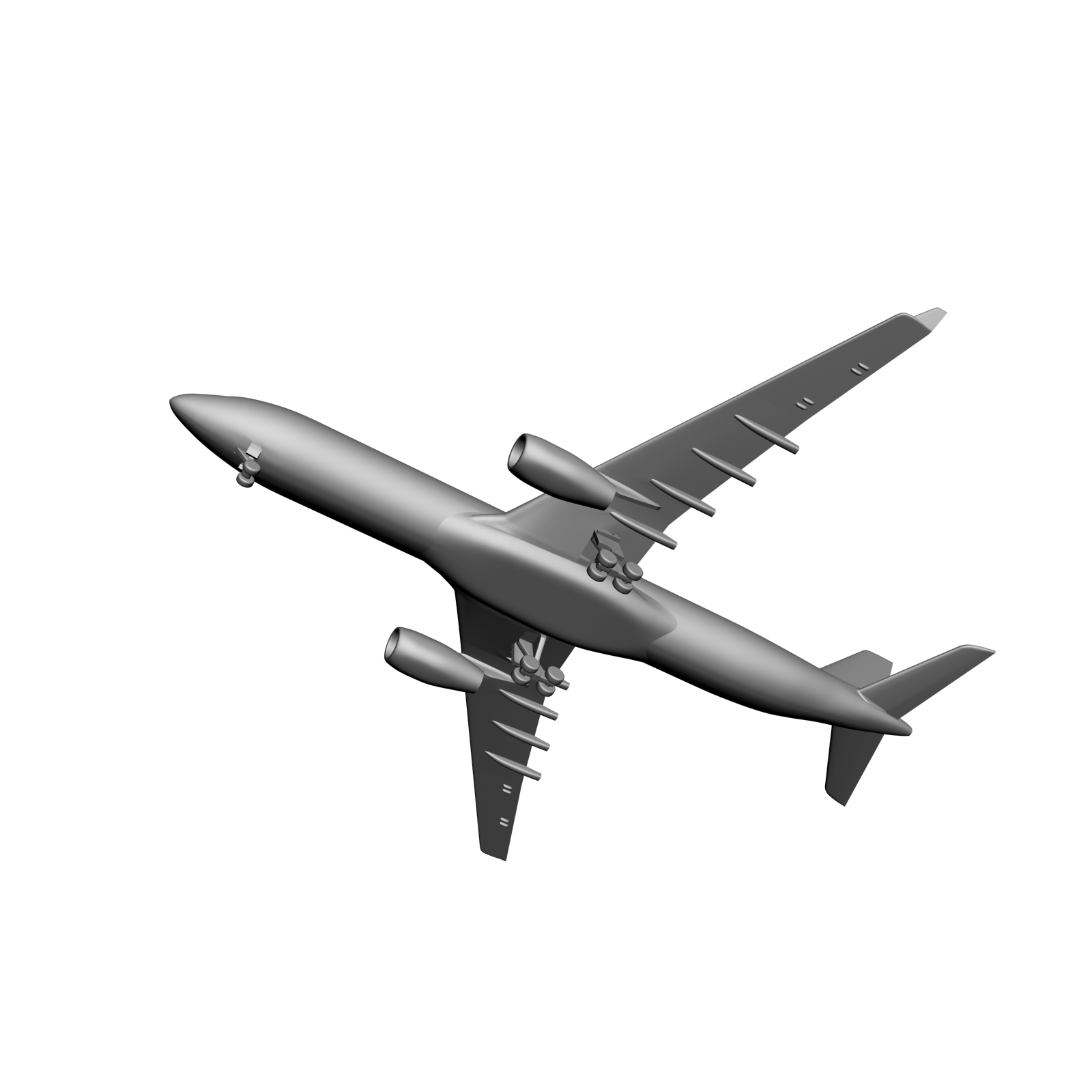 STL file Airbus A330-300 1:500 FDM・3D printer design to download・Cults