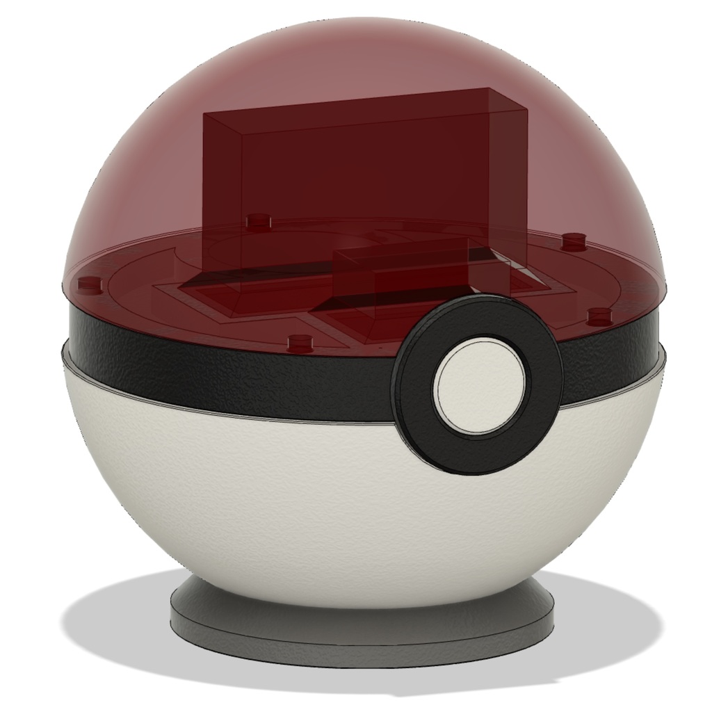Free 3D file Magnetic Pokeball Pokemon Deck Holder 🧲・3D print design to ...