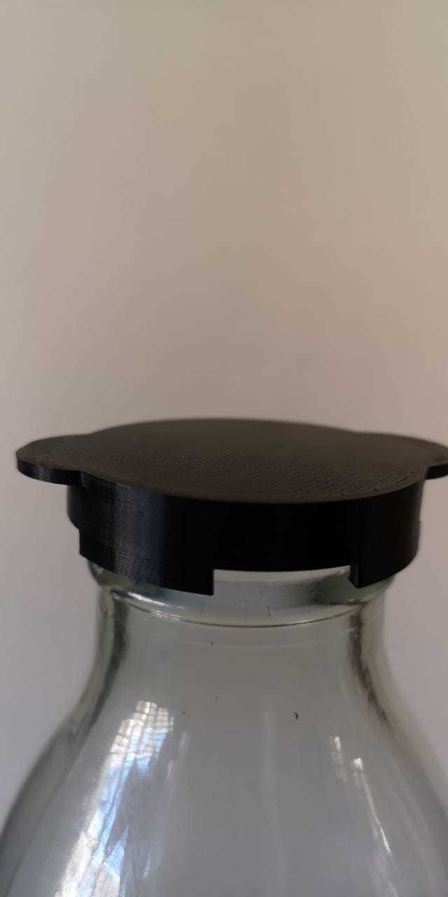 STL file Pressurized tomato bottle cap・3D printing design to download・Cults