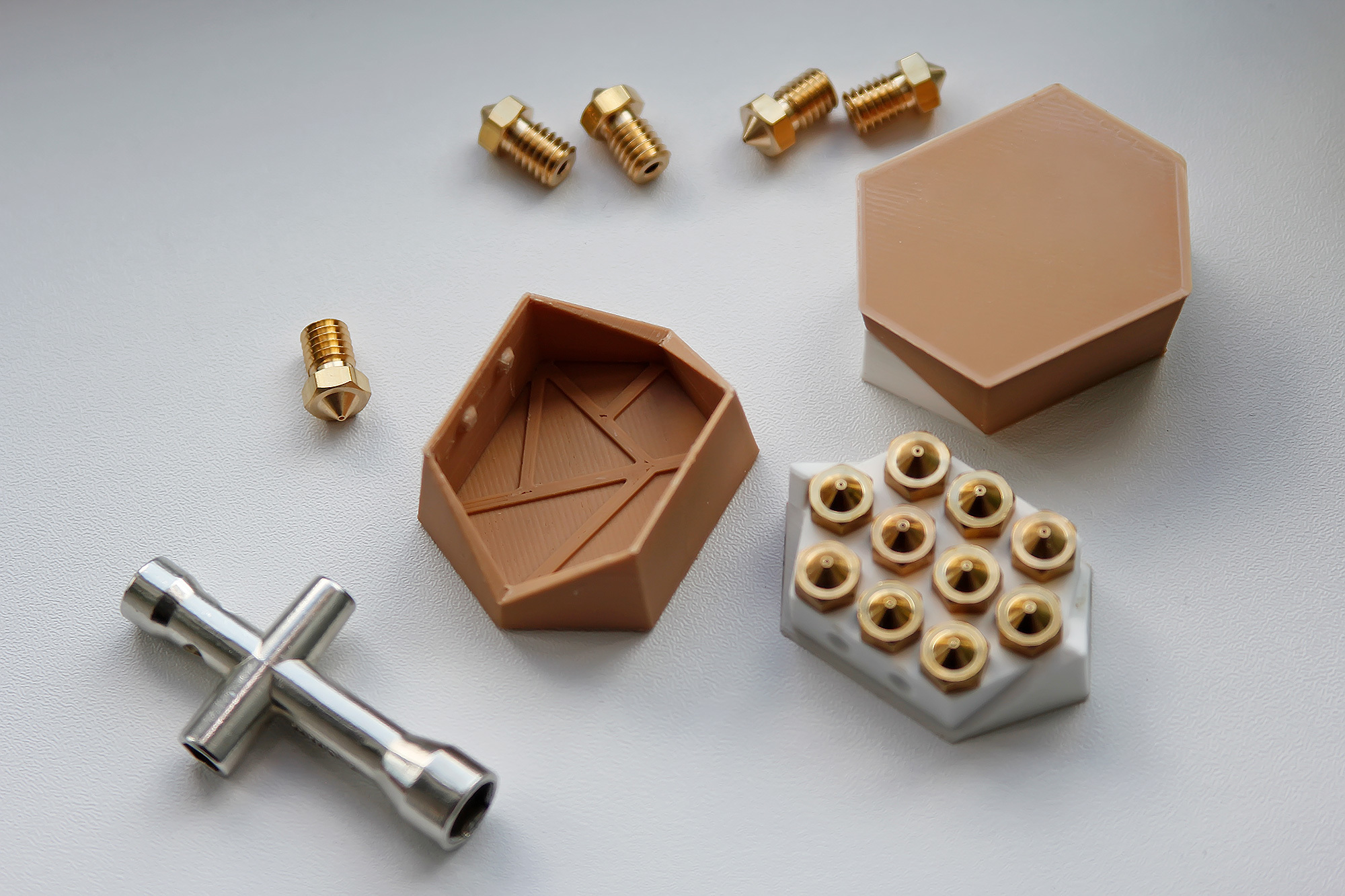 Free STL file Origami-Nozzle-box・3D printing model to download・Cults