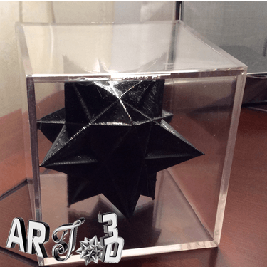 STL file art3d-clb Large icosahedron (2 sizes)・3D printer model to ...